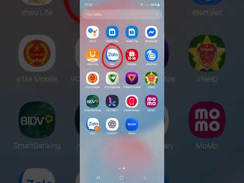 Cách gỡ Zalo trên điện thoại Samsung #smartphone #samsung #zalo