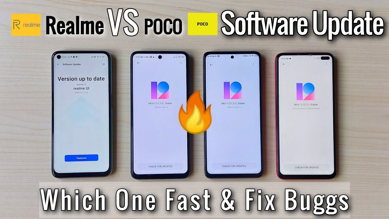 Poco Software Update Vs Realme Software Update - Which One Fast & Fix ...