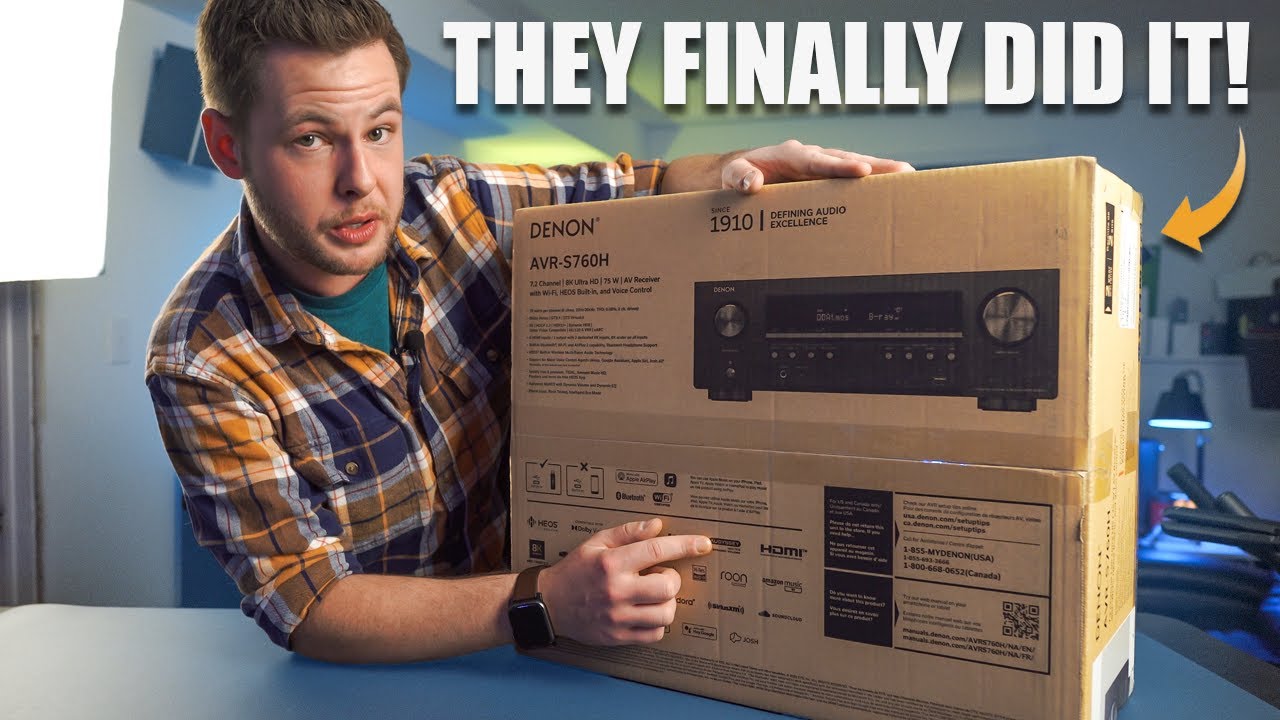 The Most INFLUENTIAL NEXT GEN GAMING AVR Is Here! | Denon S760H First ...