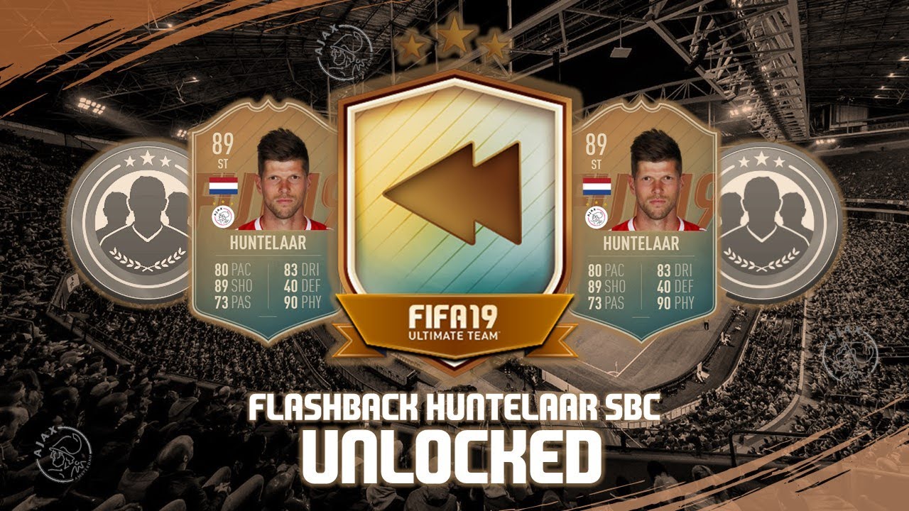 FIFA 19 - 89 FLASHBACK HUNTELAAR SBC! (CHEAPEST SOLUTION) - YouTube