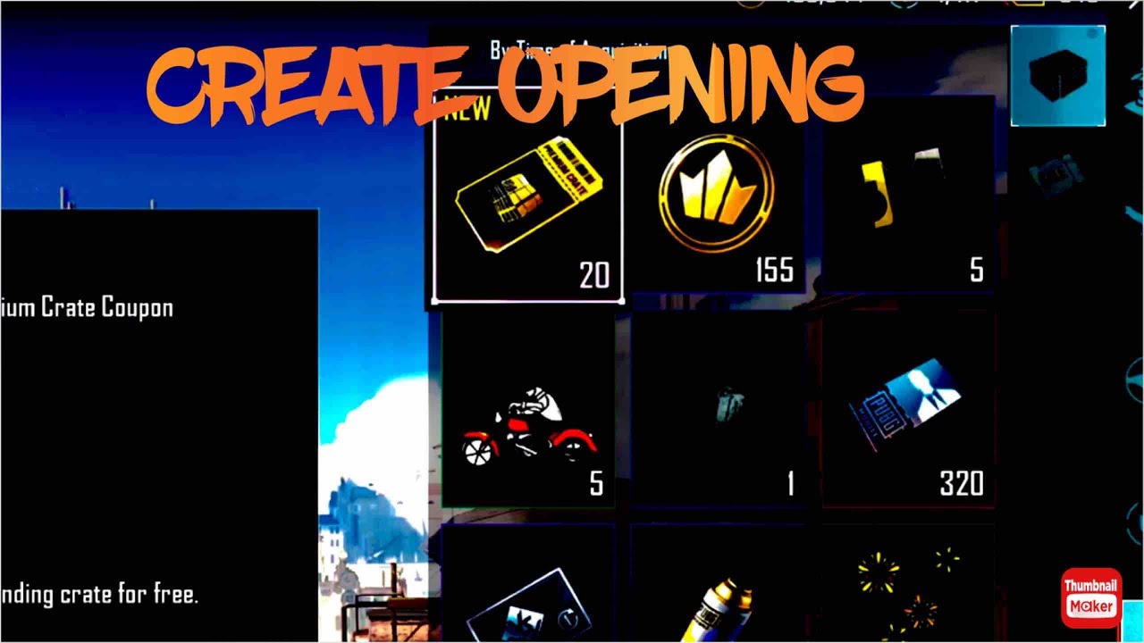 Free CREATE OPENING | PUBG MOBILE ANEES YT - YouTube