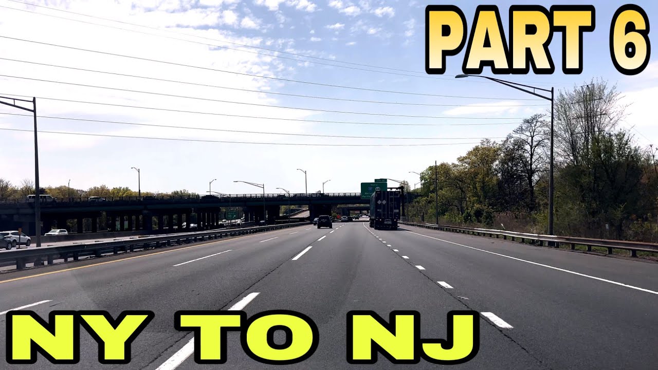 NY to NJ | (Part 6) Exit 10 I-287 N 440 Metuchen Perth Amboy to Ryders ...