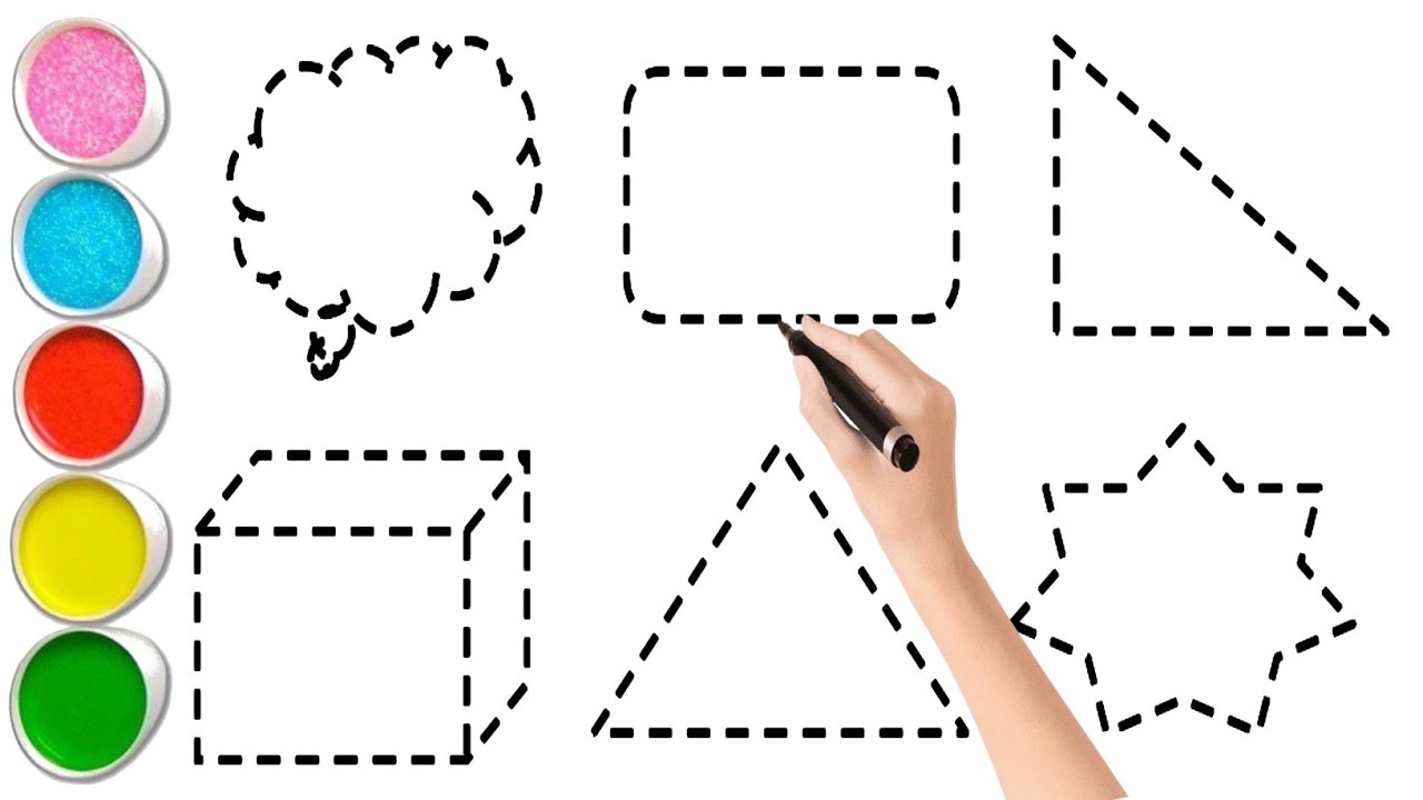 2d shape drowning learning videos - YouTube