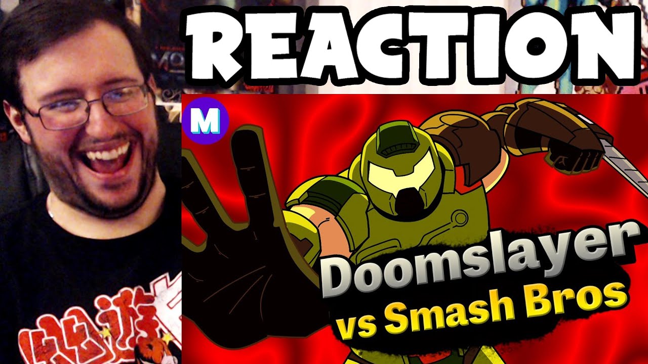 Gor's "Doom vs Smash Bros by Mashed" REACTION - YouTube