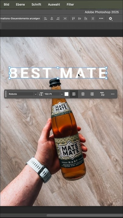 Text behind Object Photoshop Tutorial #shorts #photoshop - YouTube