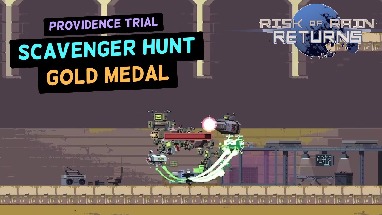 Scavenger Hunt | Gold Medal | Risk of Rain Returns - YouTube
