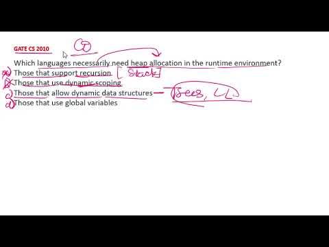 COMPILER DESIGN GATE CS PYQ 2010 - YouTube