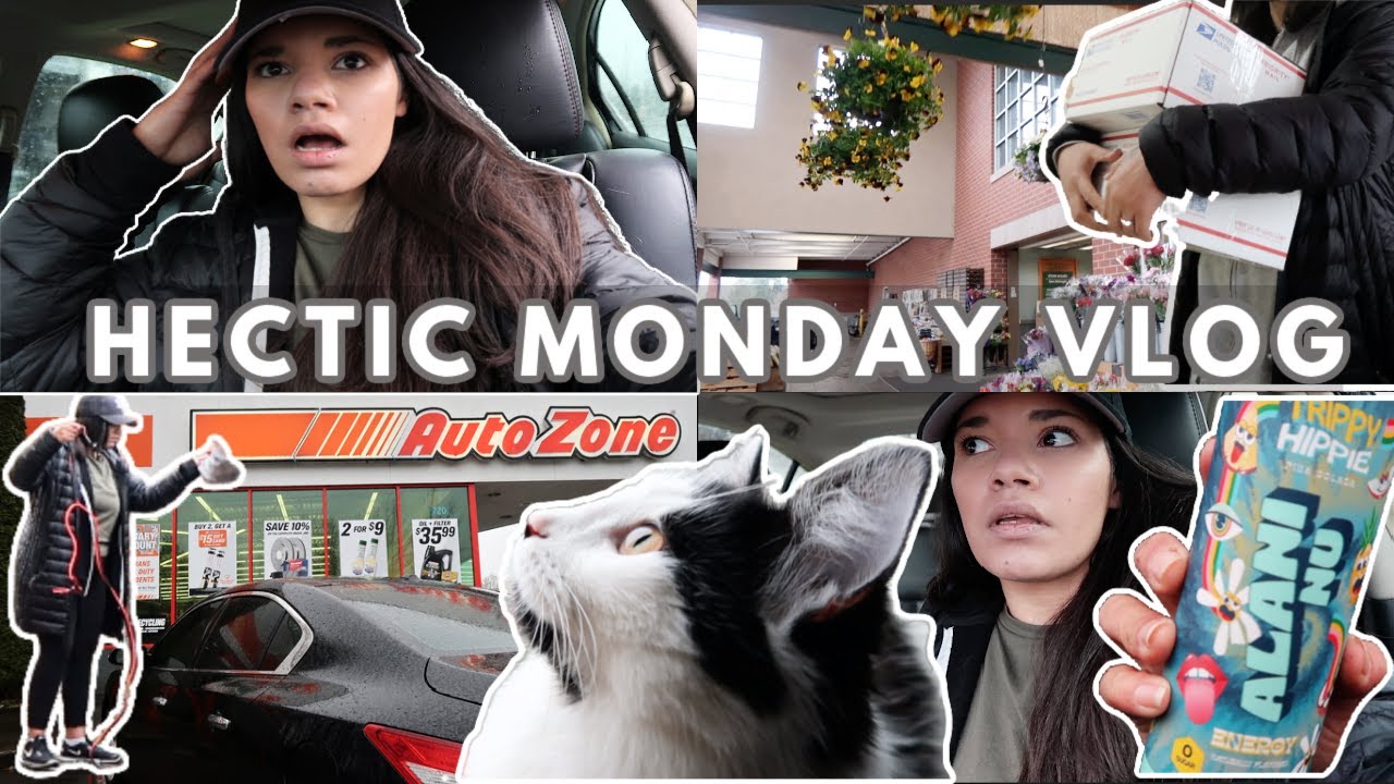 HECTIC MONDAY | Car Issues + Another Scam, Sending Packages & More ...