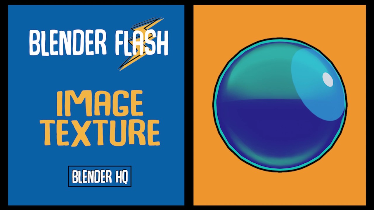 Blender Flash: Cara Menggunakan Image Texture dengan Blender 2.8 - YouTube