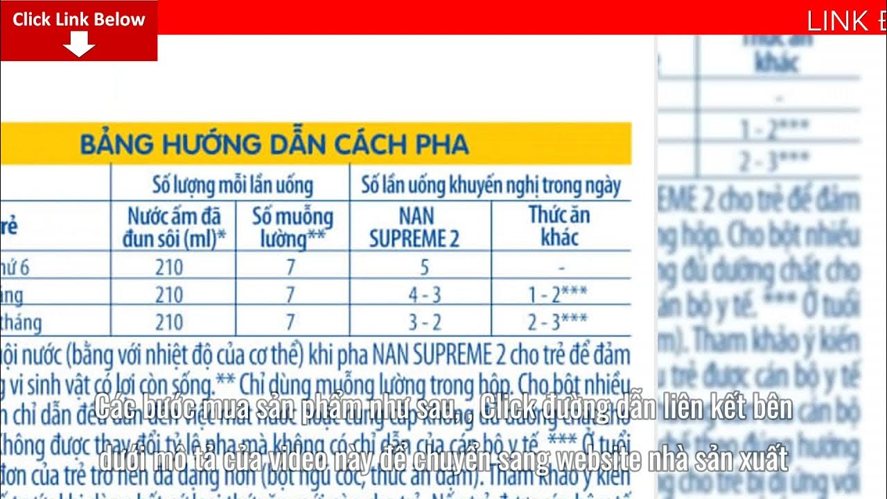 Review Sữa Nan Supreme 2 (2HMO) 800g (6-24 tháng) Giá Bao Nhiêu? Mua Ở Đâu? Có tốt không? - YouTube