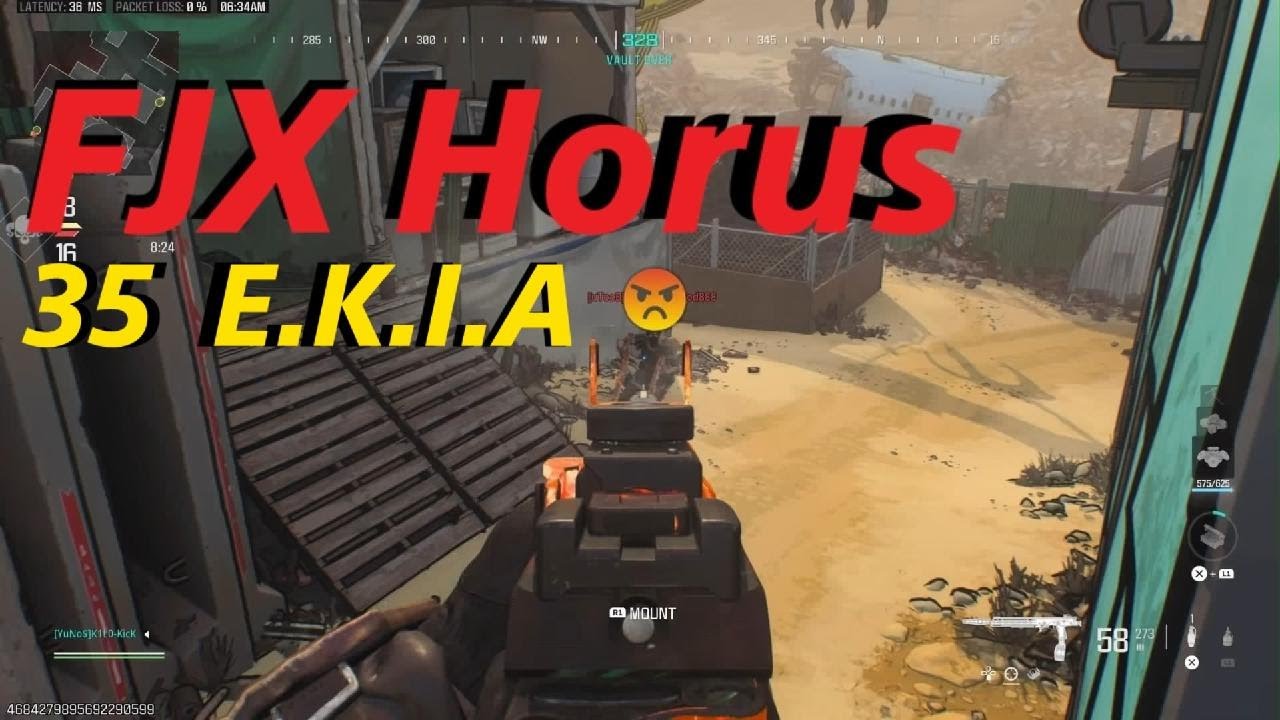 FJX Horus gameplay on YARD (No Commentary)Call of Duty MW3 - YouTube