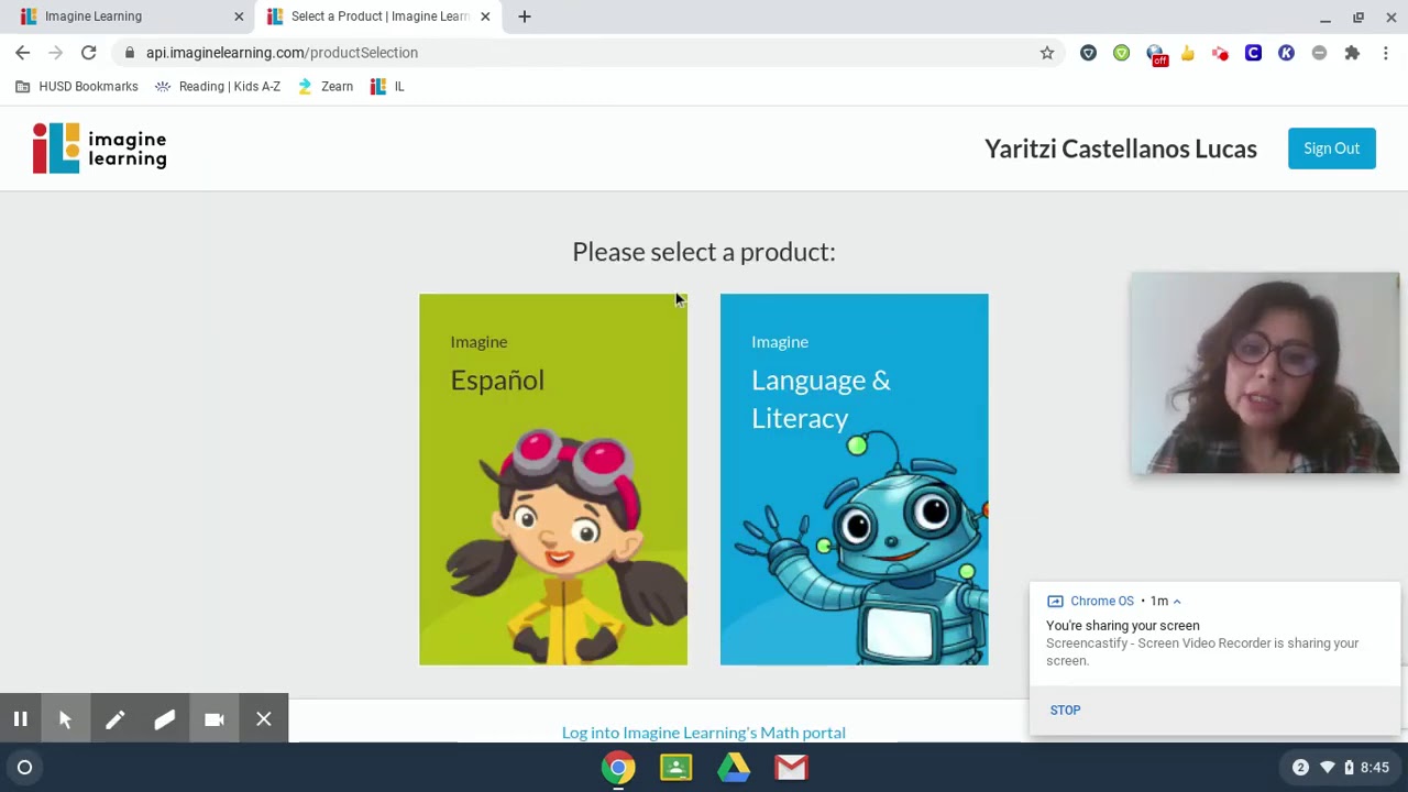 Imagine Learning Video Tutorial in Spanish - YouTube