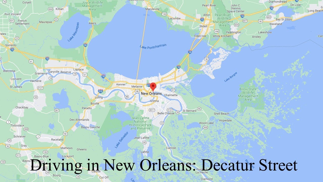 Driving in New Orleans: Decatur Street - YouTube