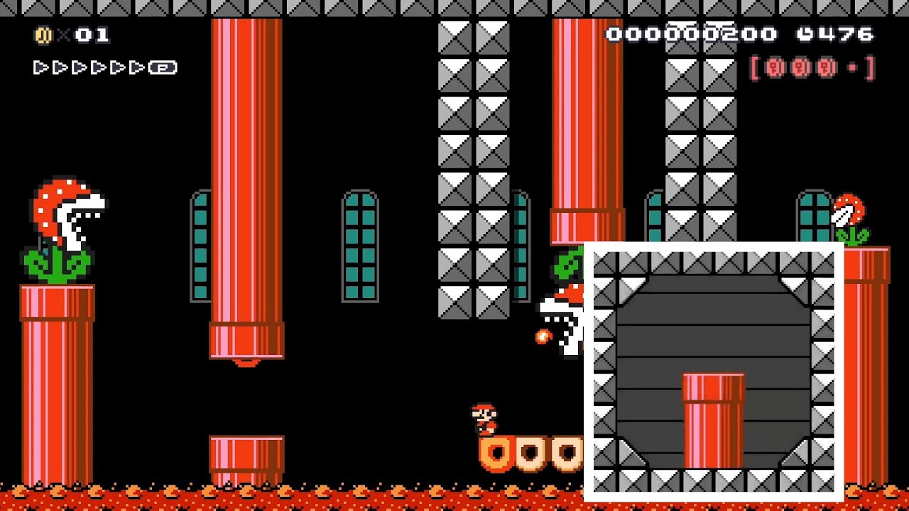 [Super Mario Maker 2] Fly's Multi-CP Series #9 - Volcano Fortress - YouTube
