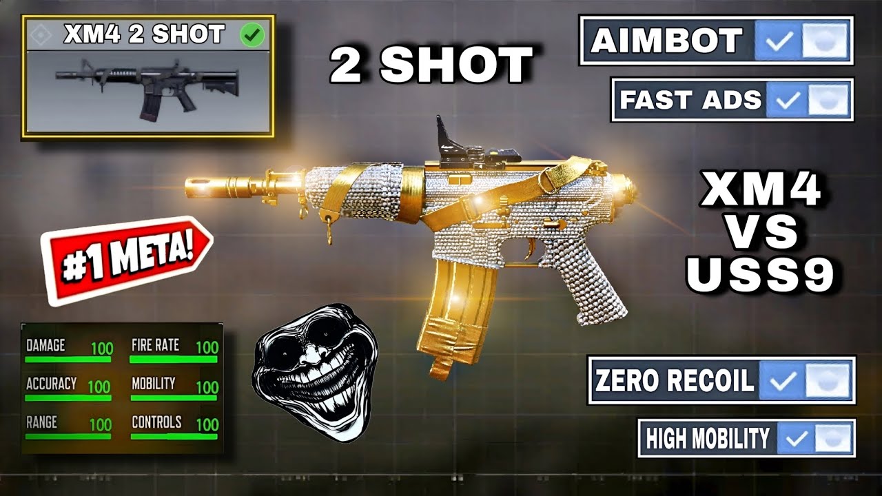 NEW "2 SHOT" XM4 Gunsmith! its TAKING OVER COD Mobile in Season 2 - YouTube