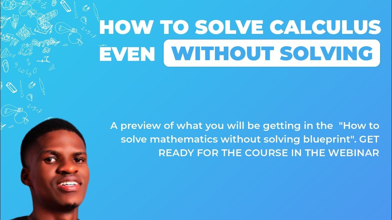 HOW TO SOLVE CALCULUS EVEN WITHOUT SOLVING - YouTube