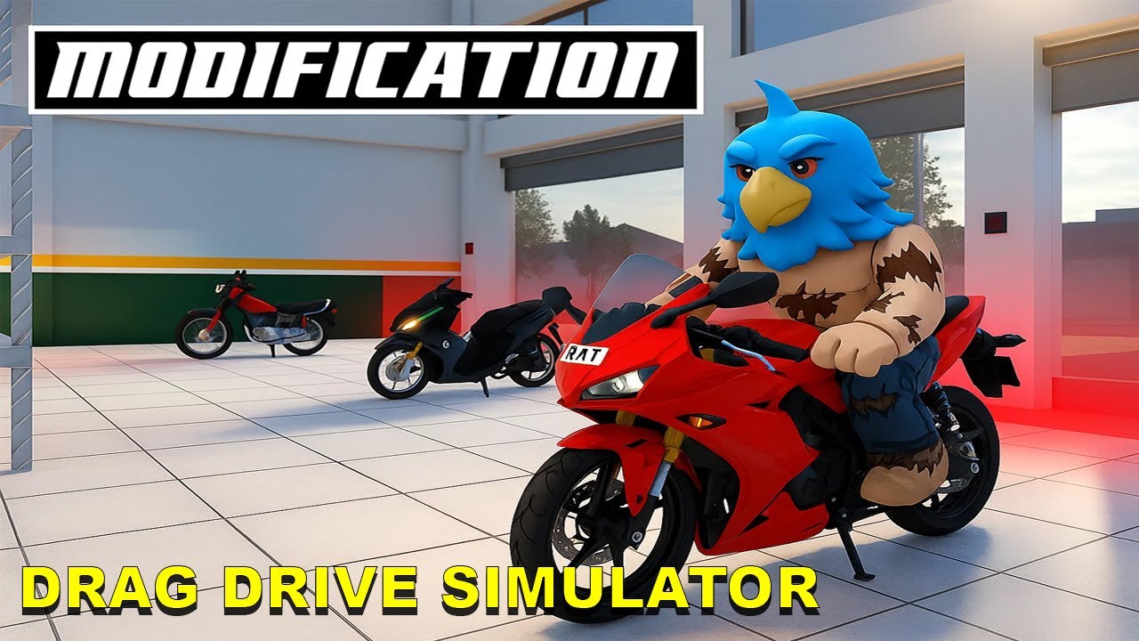 Aku Mencoba Modif Motor Drag di Game ROBLOX Drag Drive Simulator - YouTube