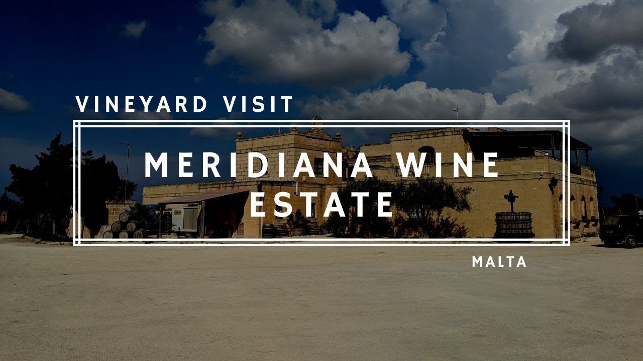 Drinking Wine in Malta - A Tour of the Meridiana Wine Estate - YouTube