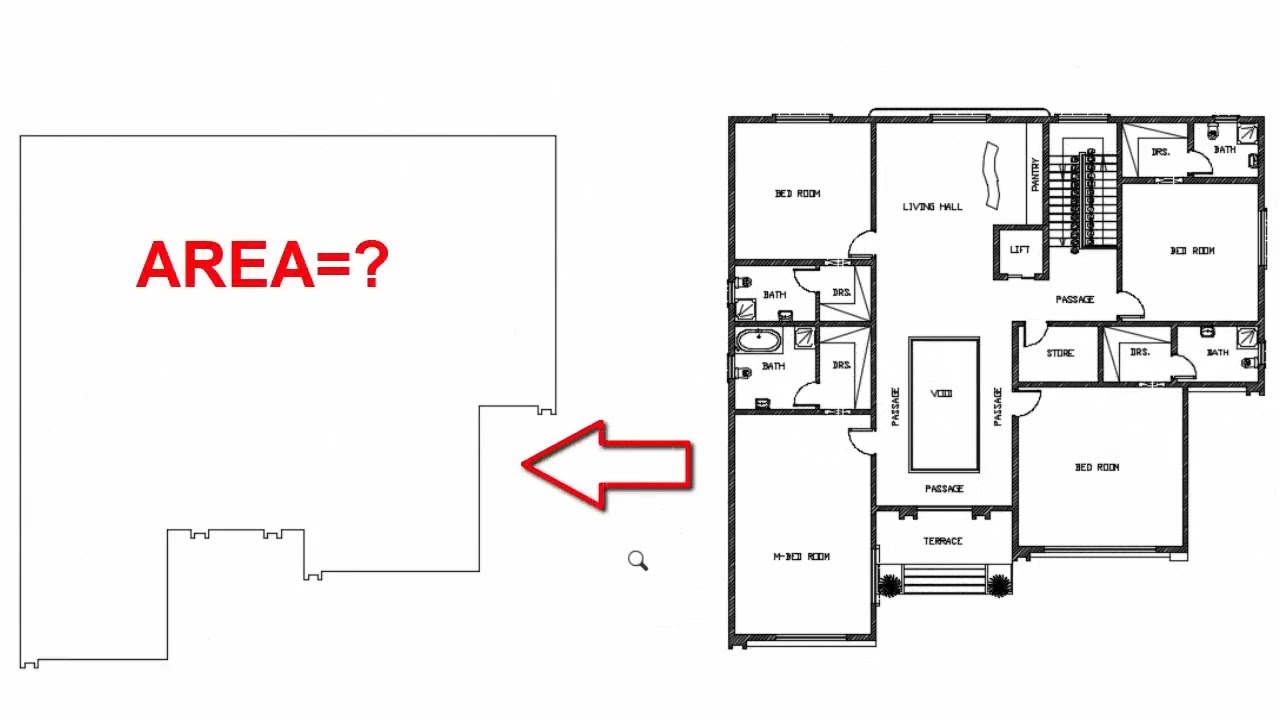 HOW TO CALCULATE AREA IN AUTOCAD | AUTOCAD TUTORIALS - YouTube