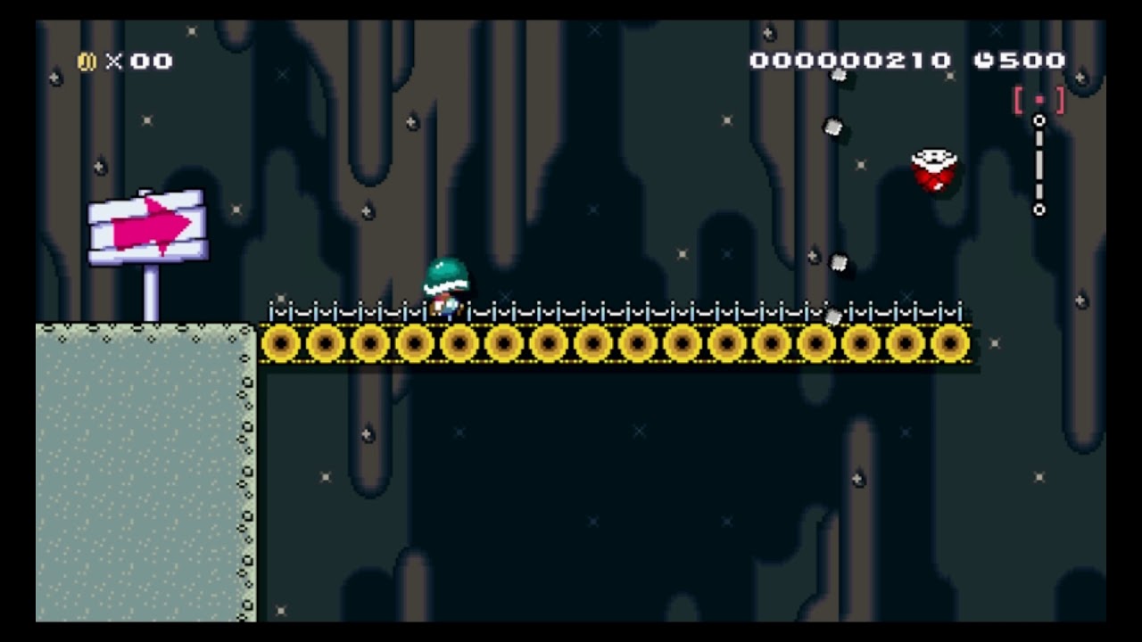 Two midairs with one shell? (crazy tricks) - Super Mario Maker - YouTube