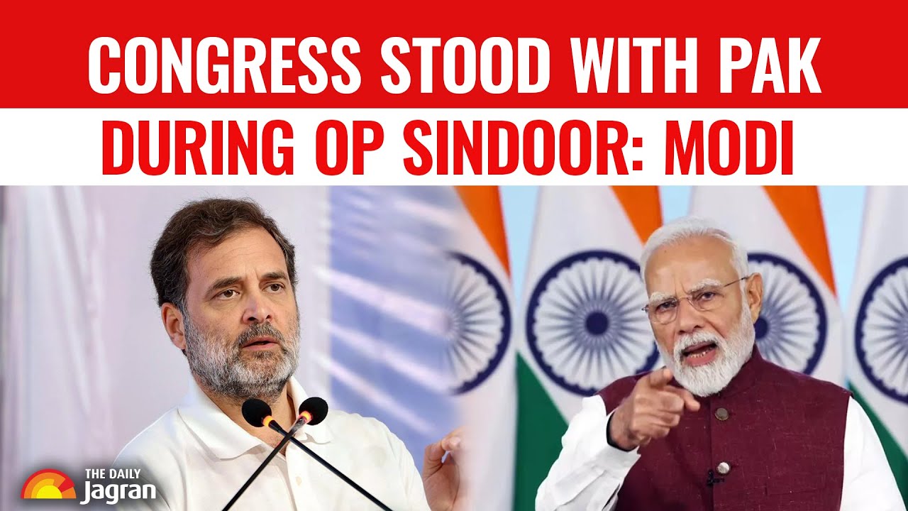 PM Modi Slams Congress For ‘Supporting Pakistan Army Instead of Indian ...