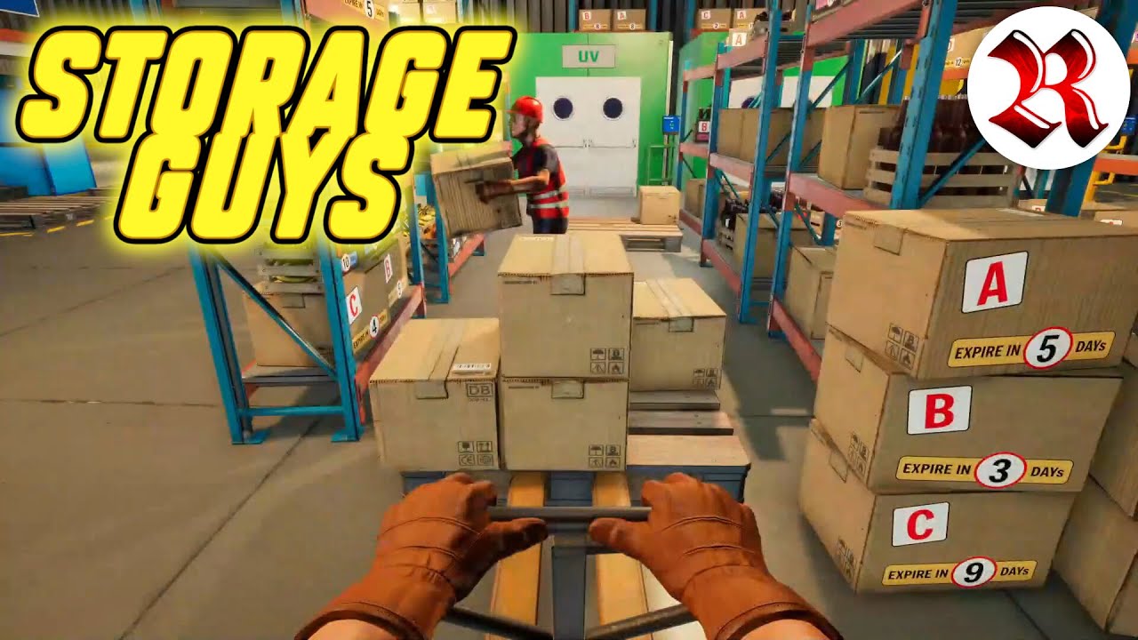 STORAGE GUYS | Release Day For This New Warehouse and Storage Simulator ...