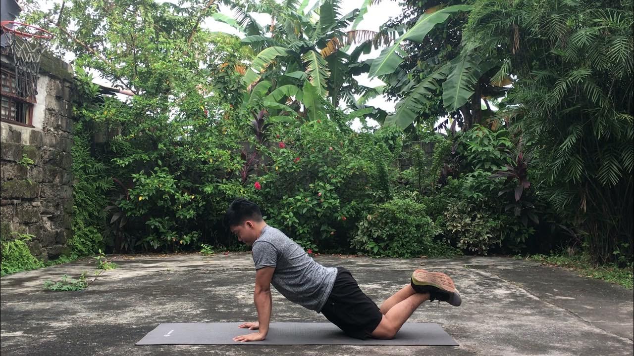 Kneeling Plank Up Downs - YouTube