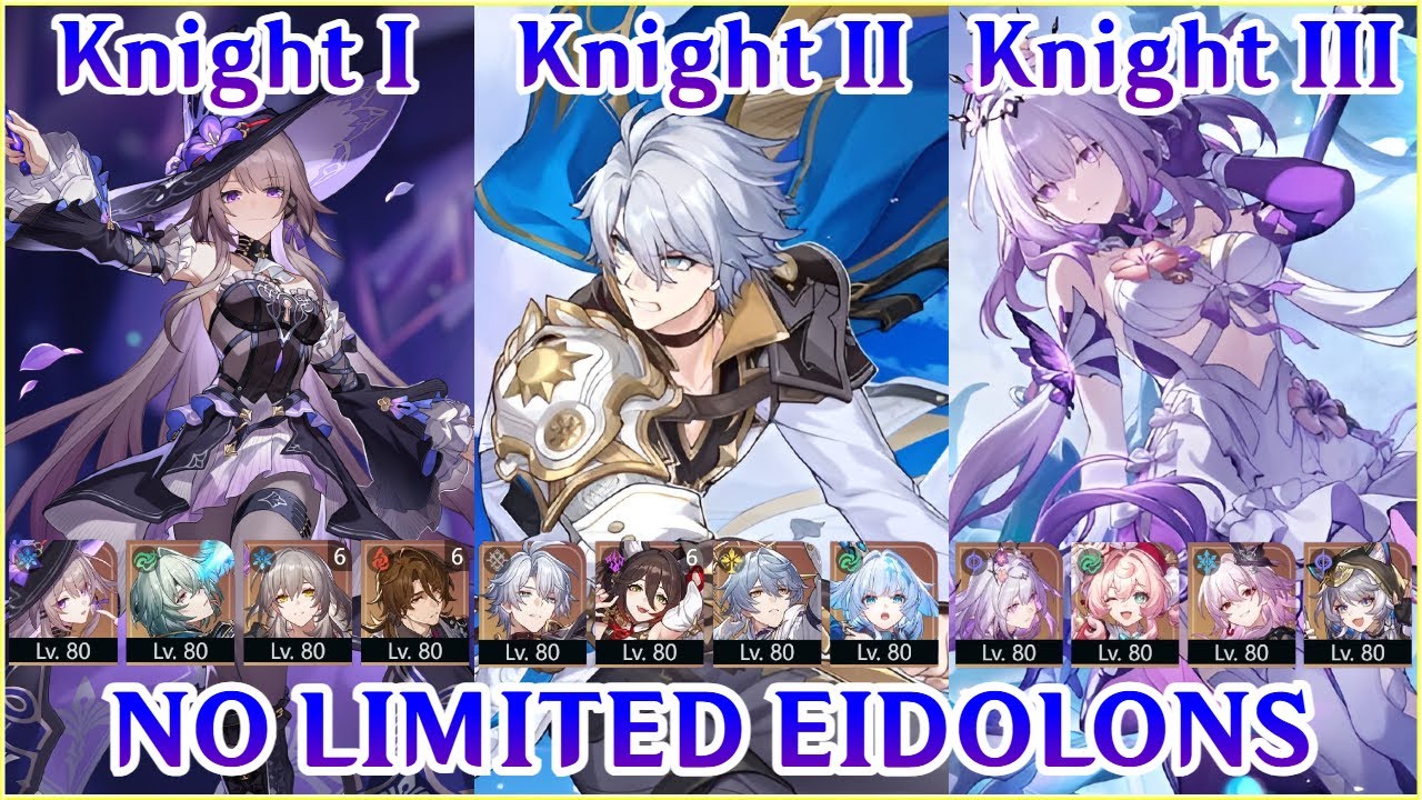 NO LIMITED EIDOLONS! E0S1 The Herta Phainon Castorice Full Star Clear ...
