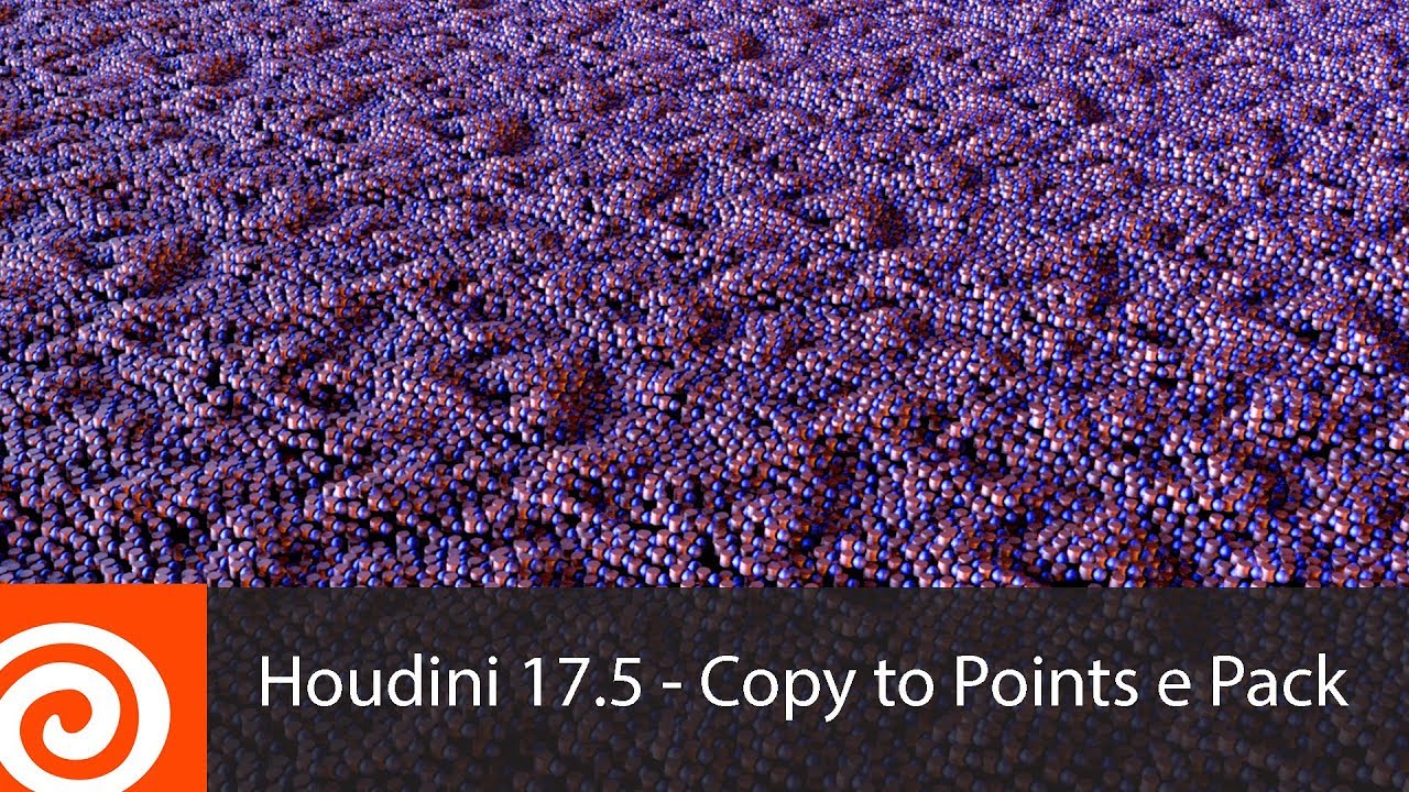houdini 17.5 - Copy to Points e Pack - YouTube