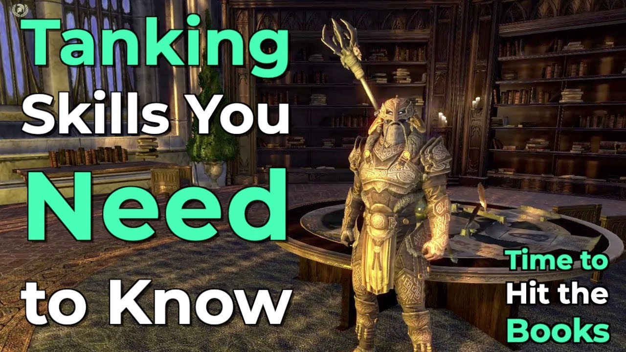 ESO Beginner Tanking: Skills Every Tank Needs - YouTube