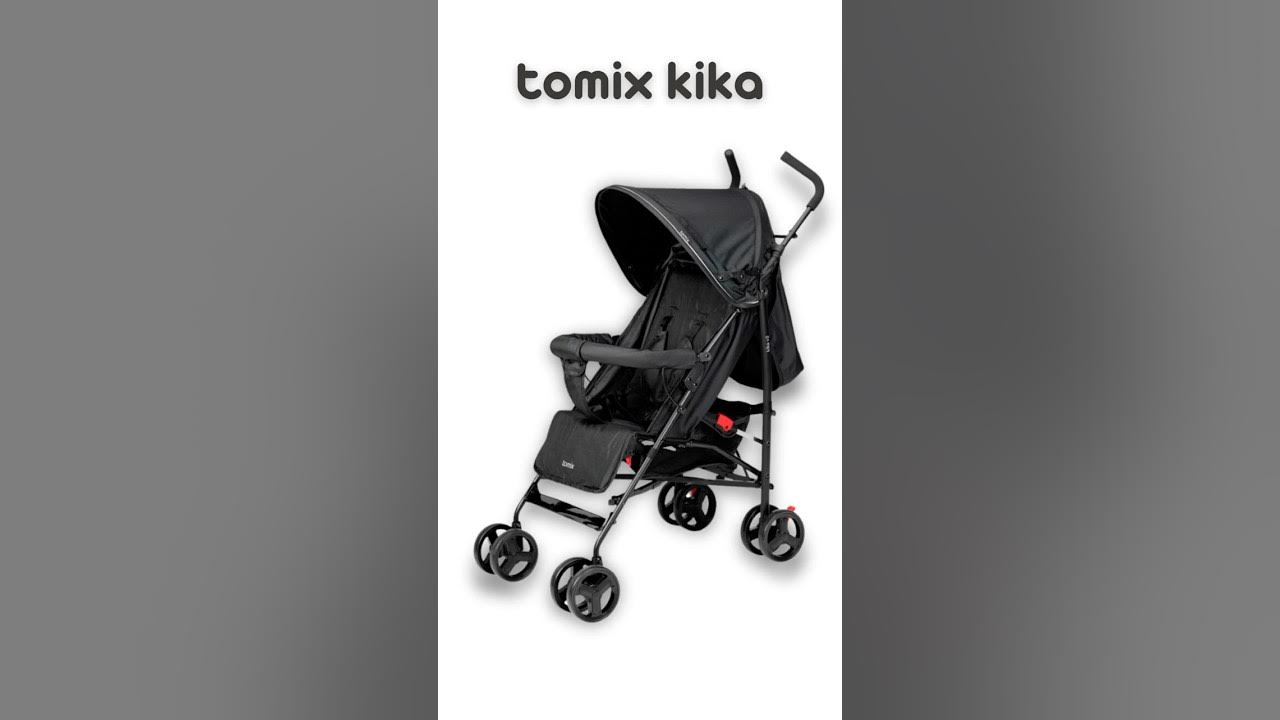 Прогулочная коляска-трость TOMIX Kika - YouTube
