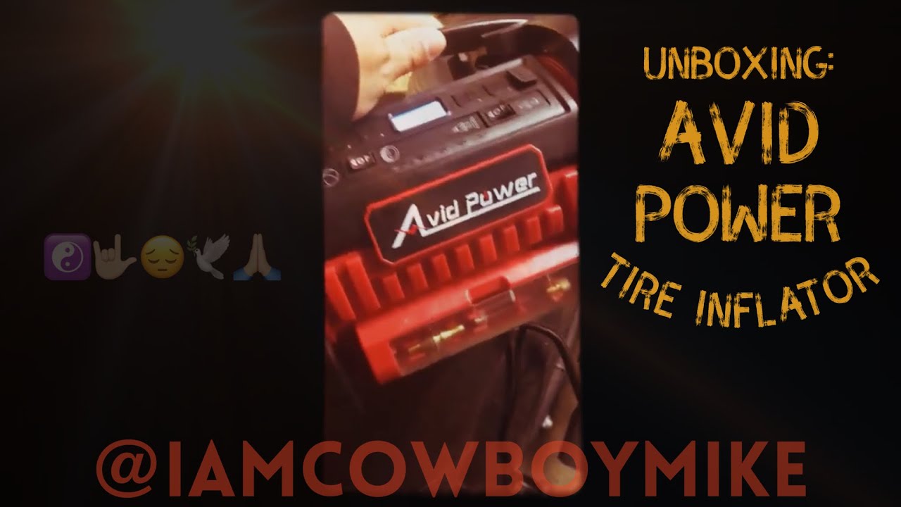 Unboxing | Avid Power Tire Inflator - YouTube