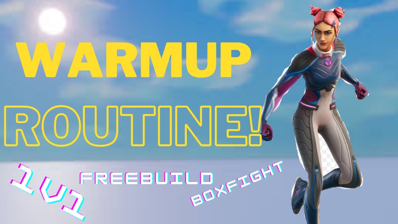 My Fortnite warm up routine! - YouTube