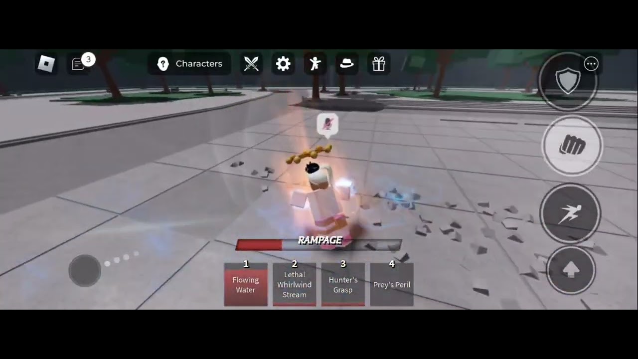 How to side dash without shift lock mobile in tsb the strongest battle ...