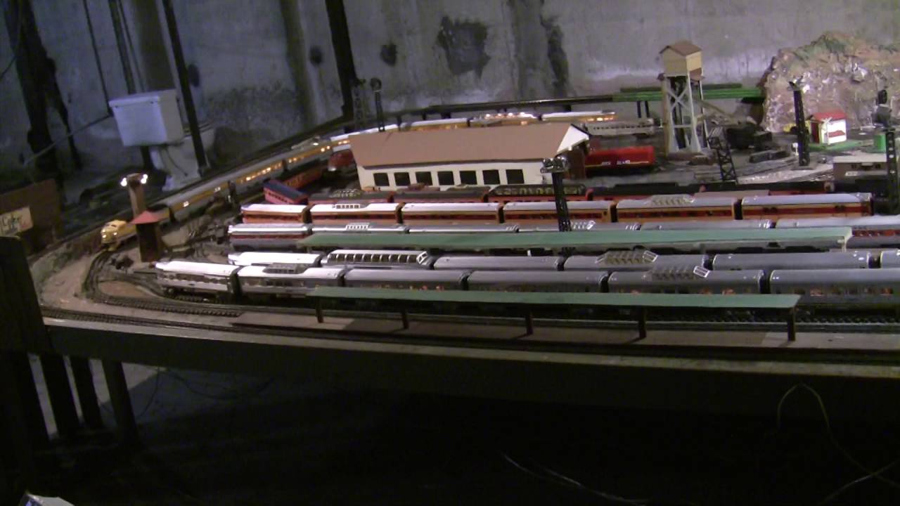 Video #9: Basement Model Railroad built in 1976 (8-30-2016) - YouTube