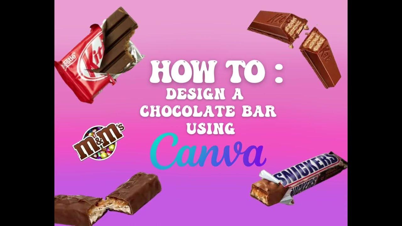 Let’s CHAT while making a CANDY bar wrapper using CANVA! | Canva ...