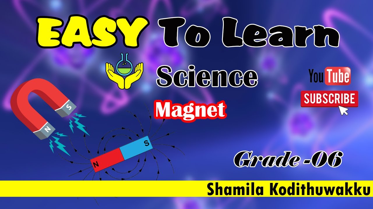 magnet,Easy to learn science (Science lesson) - YouTube