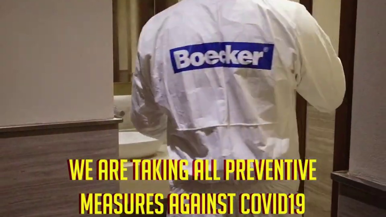 Boecker® disinfection treatments at Catch 22 UAE - YouTube