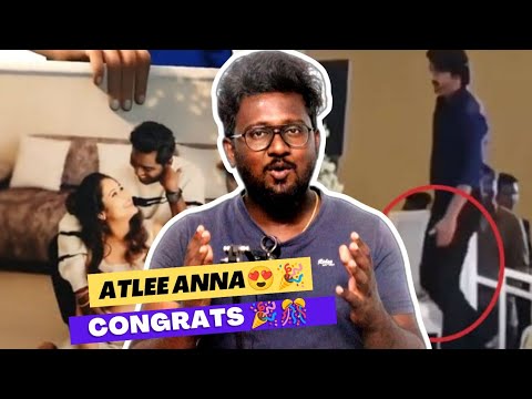 Thalapathy 68 Director Atlee Anna Congrats 😍 ️🎉🎊 #atlee #thalapathy # ...