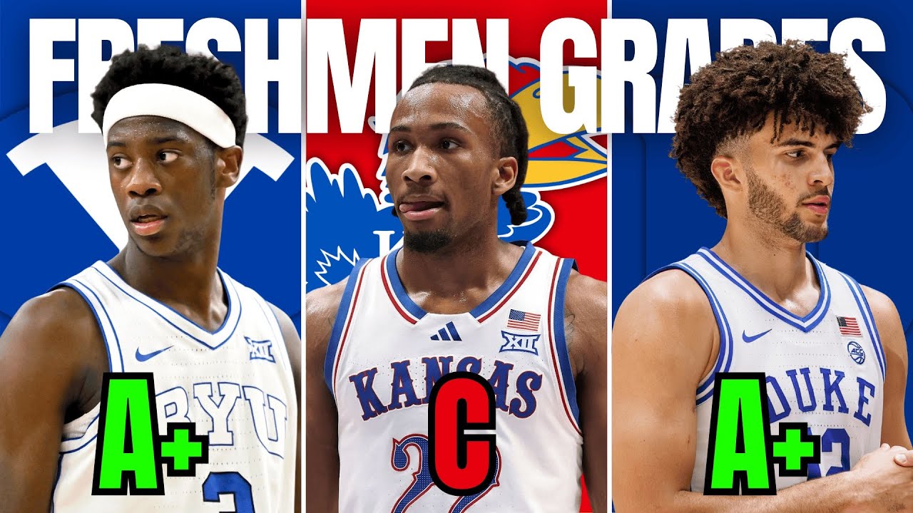 Grading EVERY Top Freshman in College Basketball So Far - YouTube