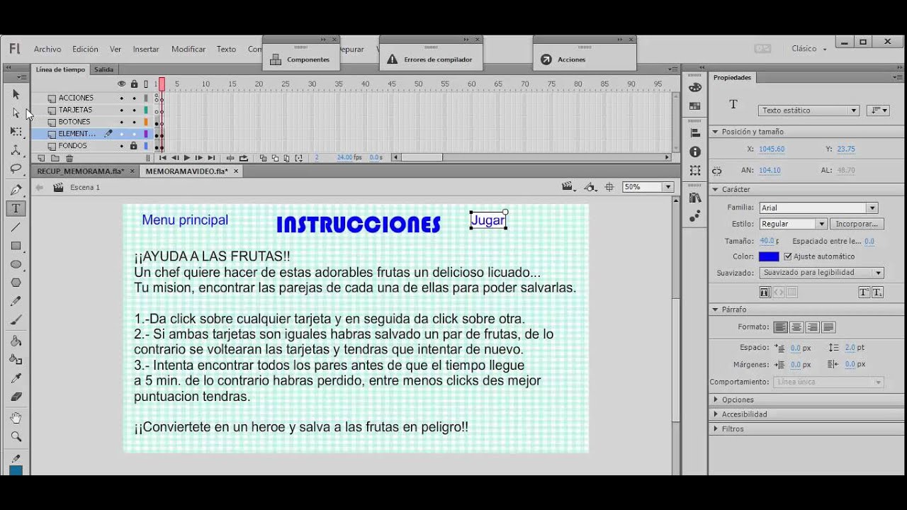 PASO A PASO INSTRUCCIONES ANIMADAS - YouTube