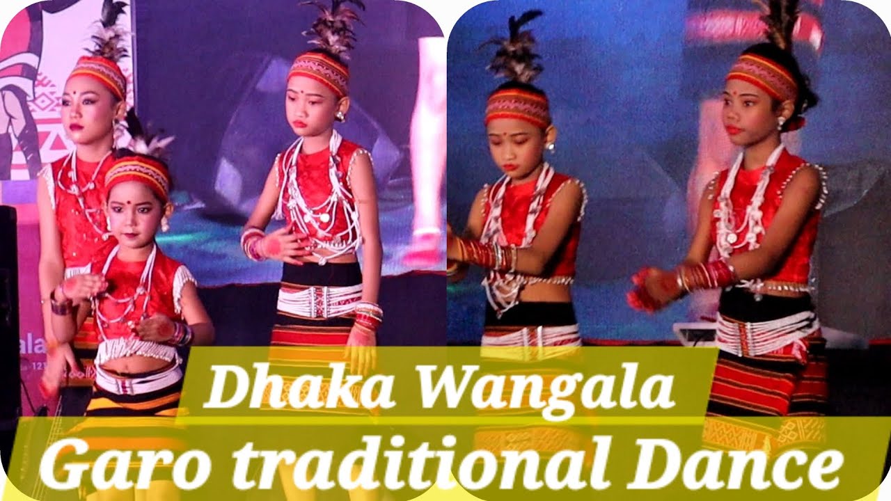 Garo traditional dance Dhaka Wangala Dance cover by Garo cultural team ...