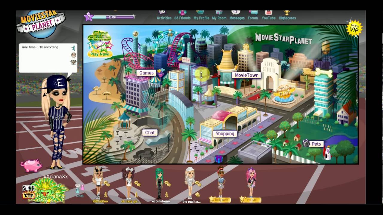 msp cute non vip emo look - YouTube