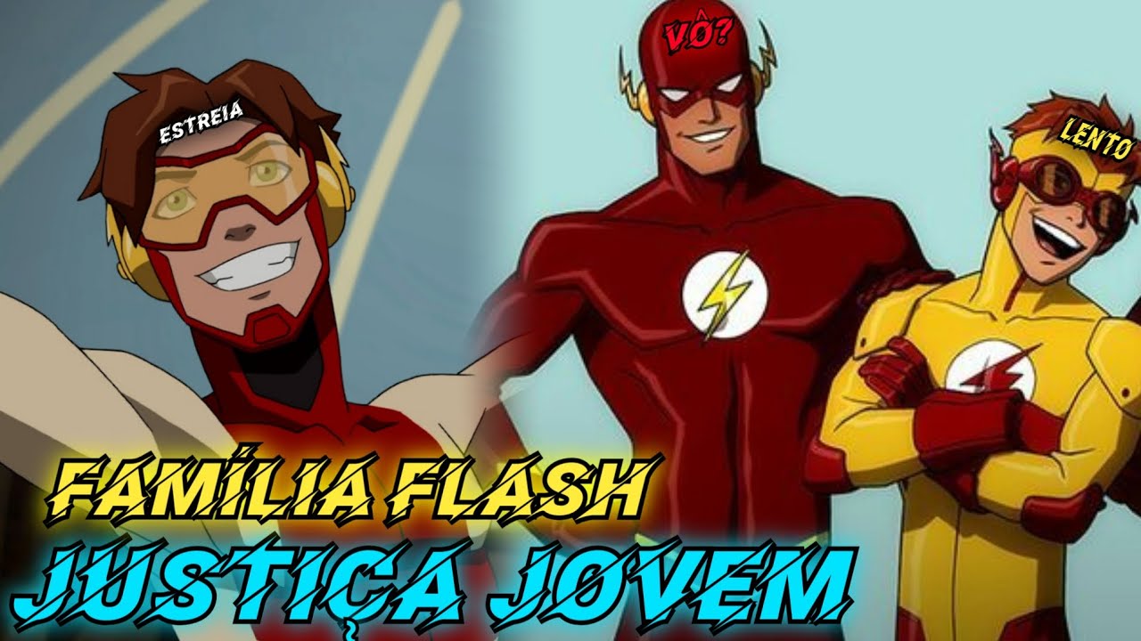 Flash é vô? O ep da Família Flash em Justiça Jovem - YouTube
