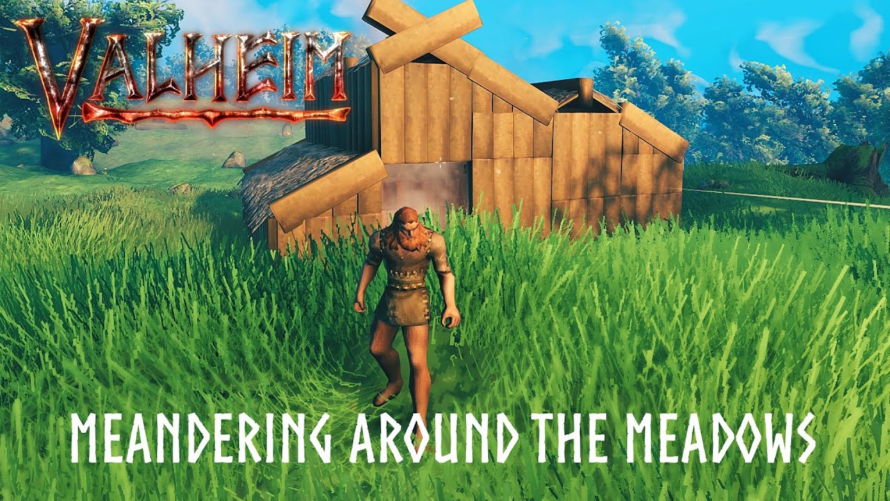 Valheim - Meandering Around the Meadows - YouTube