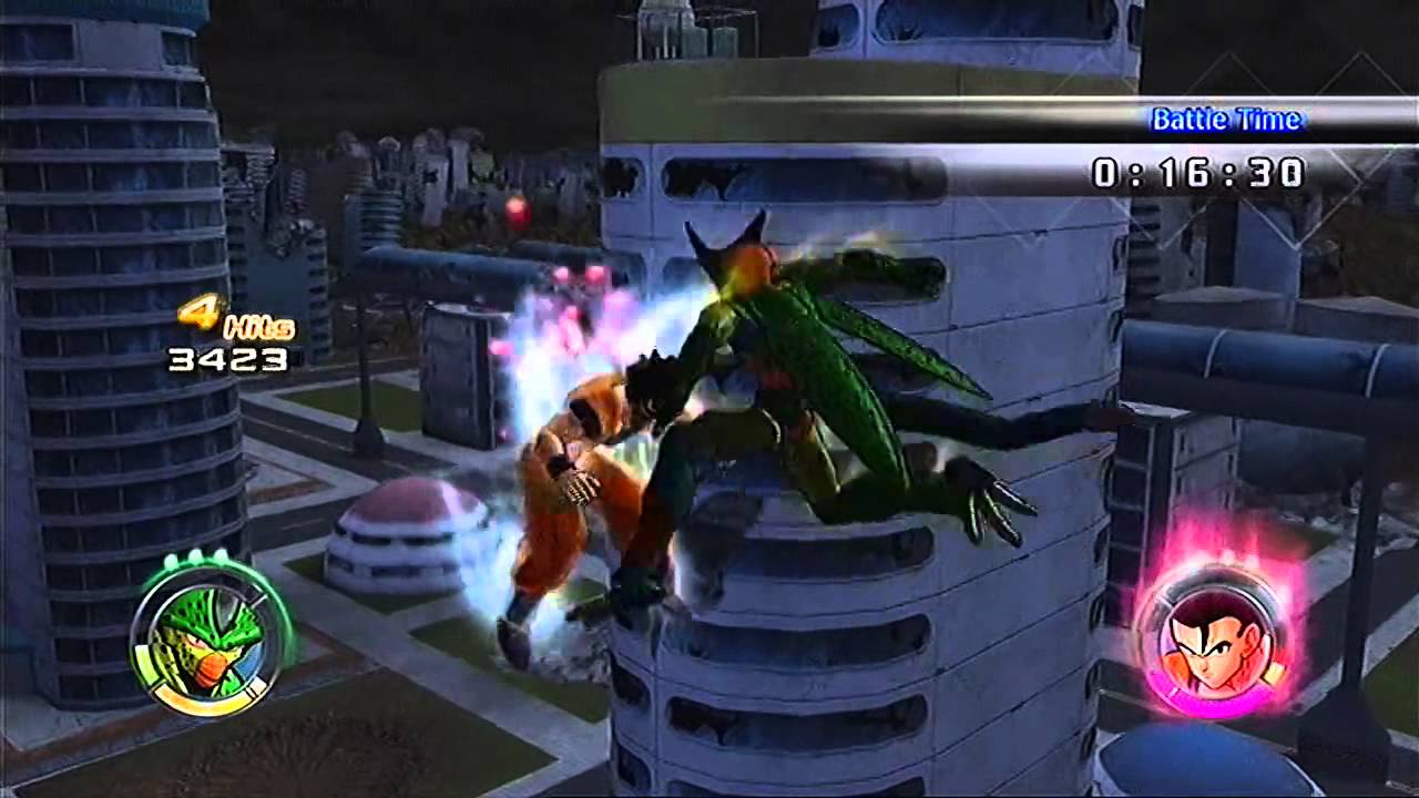 Dragon Ball Z - Raging Blast 2 Cell's 1st Form Part 3 - YouTube