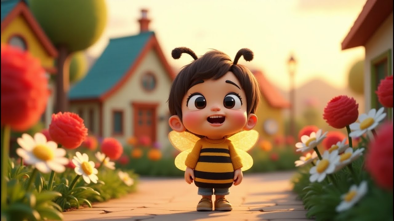 The Buzzy Bus | Popular Nursery Rhyme & Lyrics for Kids - YouTube