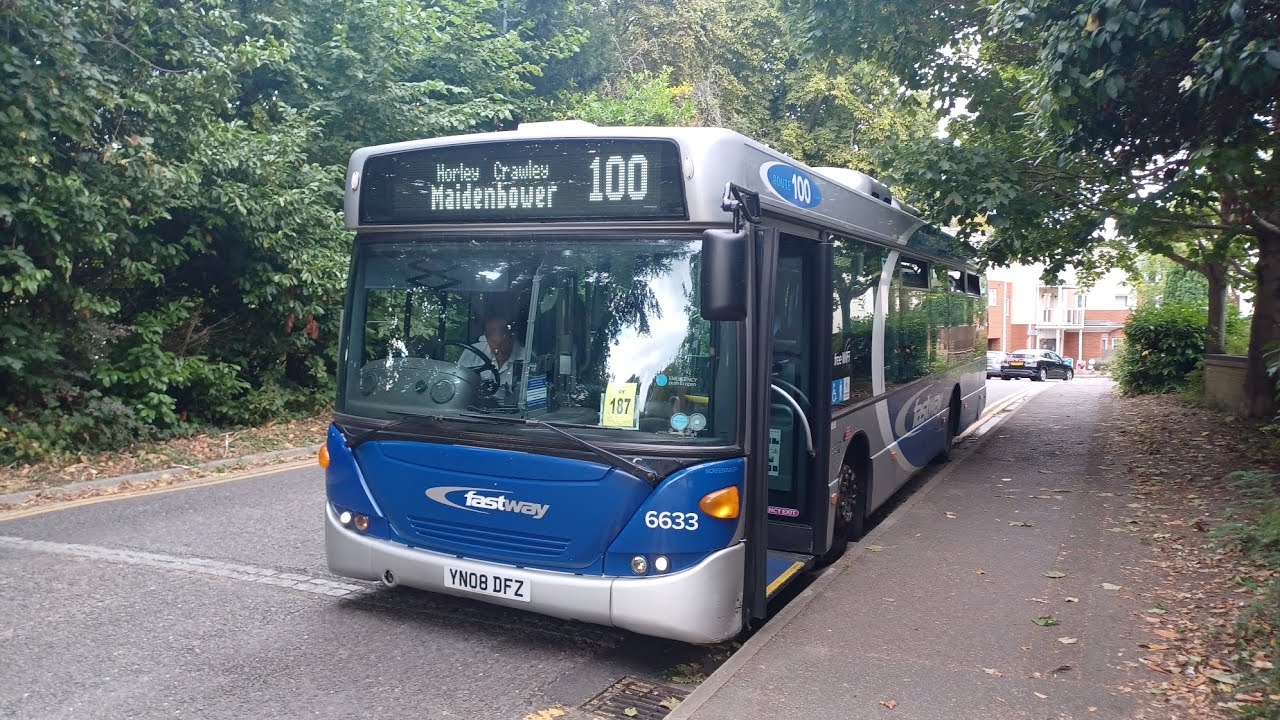 Back on an OmniCity | 6633 (YN08 DFZ) | Route 100 Horley - Park 25 ...