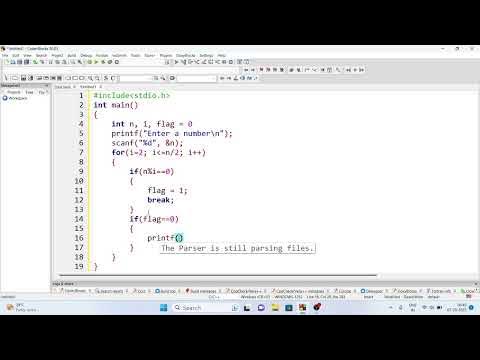 Prime Number in C Programming - YouTube