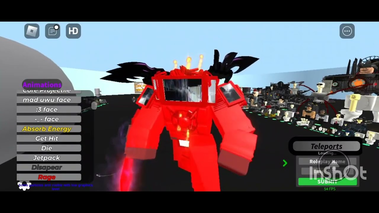 red titan tv man showcase (Roblox) - YouTube